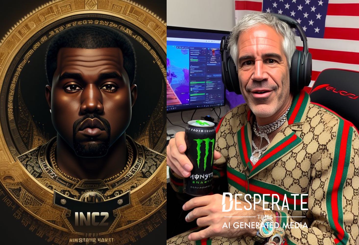 Kanye West New Song About Diddy & Epstein In AI